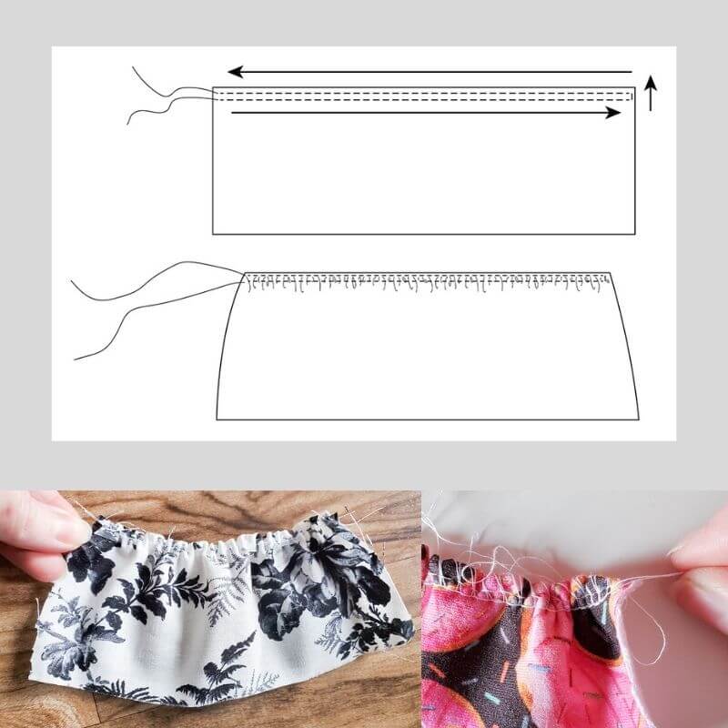 Three Favorite Methods for Gathering Fabric - Goober Pea Designs