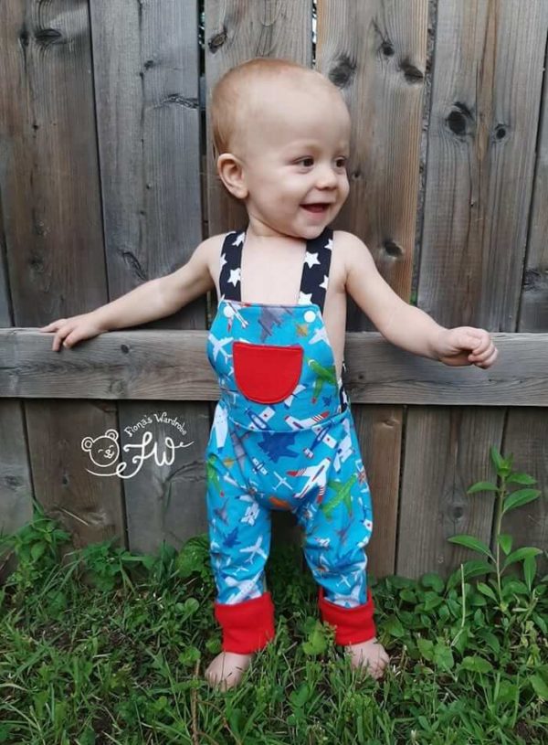 Gold River Overalls - mashups with pants or shorts patterns - Goober ...