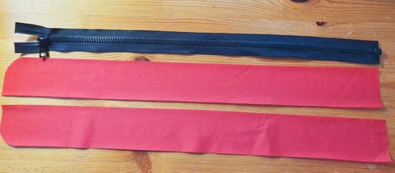 Adding a Zipper Guard to the Quadra Jacket - Goober Pea Designs