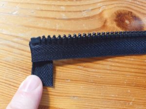 Adding a Zipper Guard to the Quadra Jacket - Goober Pea Designs