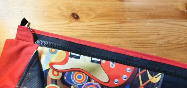 Adding a Zipper Guard to the Quadra Jacket - Goober Pea Designs