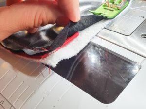 Adding a Zipper Guard to the Quadra Jacket - Goober Pea Designs